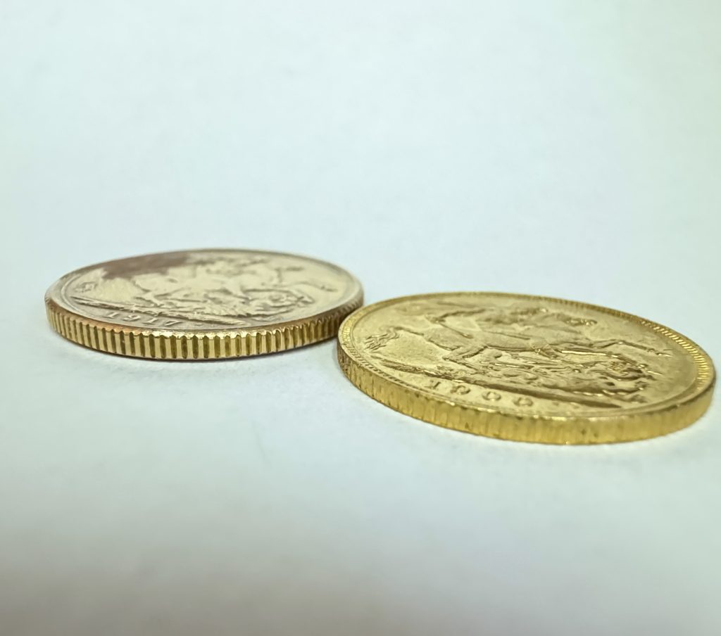 Fake Sovereign Coin – Plus Gold Refining Ltd