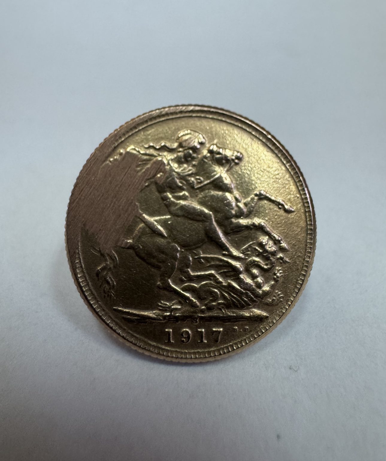 Fake Sovereign Coin – Plus Gold Refining Ltd